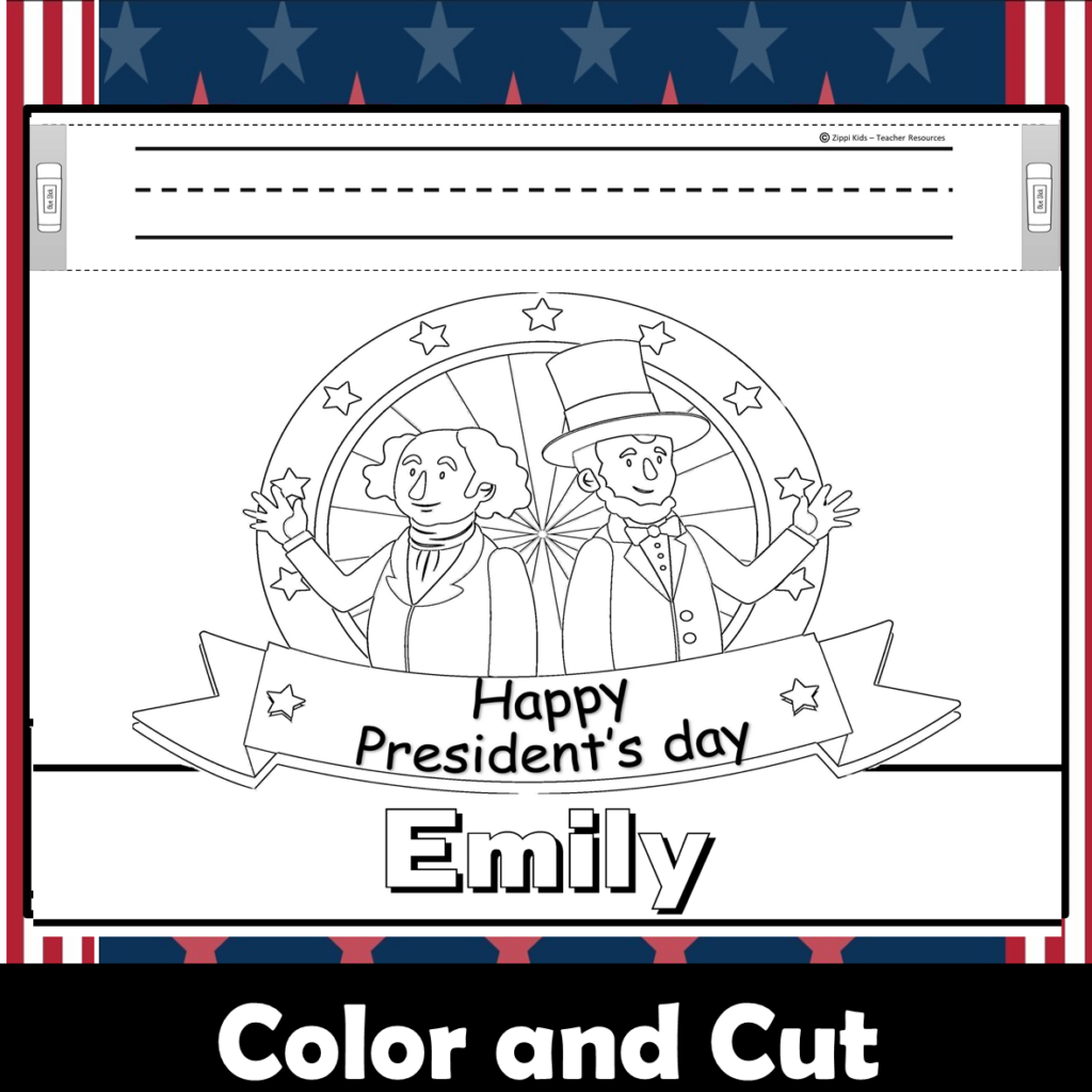 Presidents Day Hats Craft, Name Hats - Made By Teachers