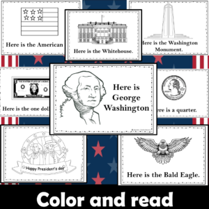 Presidents Day Emergent Reader, Early Reader - Made By Teachers