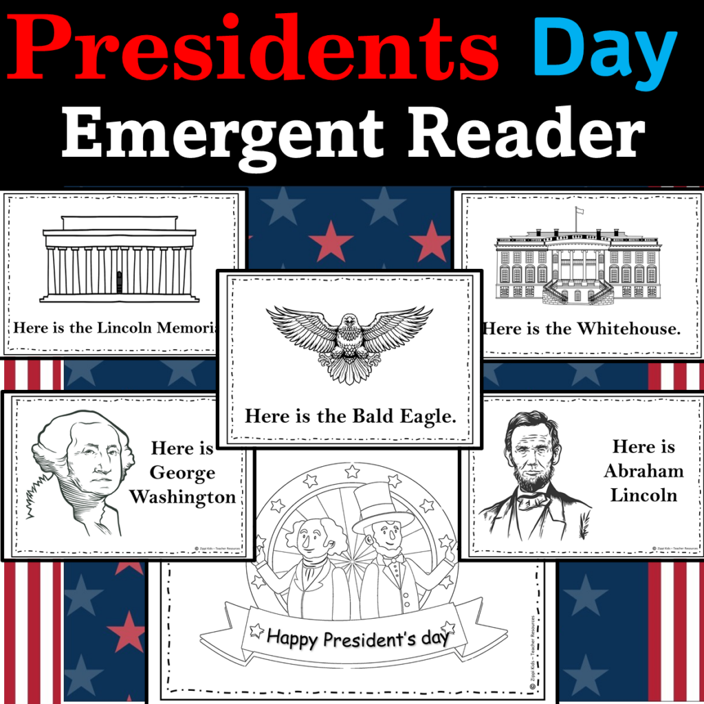Presidents Day Craft, Name Hat & Emergent Reader | Made By Teachers