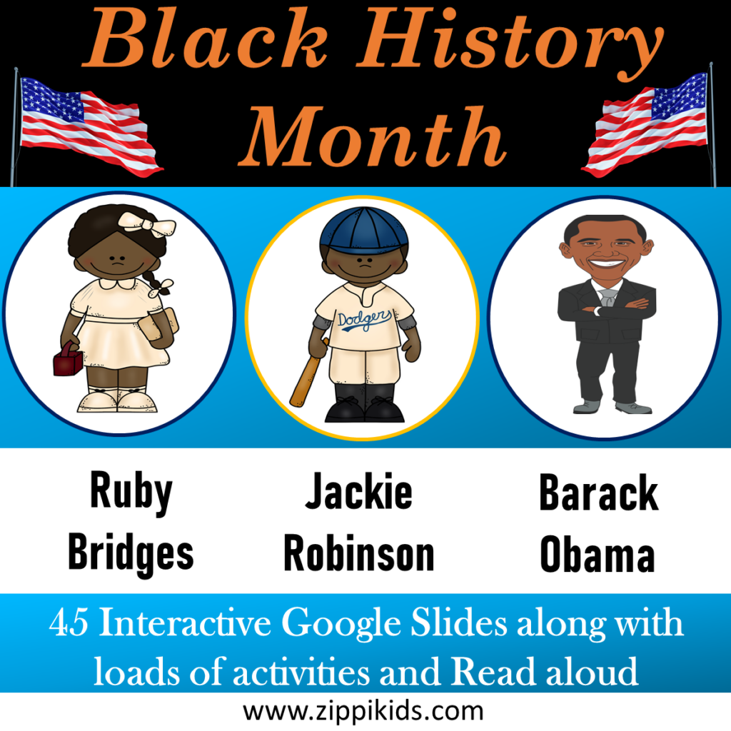 Ruby Bridge, Jackie Robinson, Barack Obama Digital | Made By Teachers