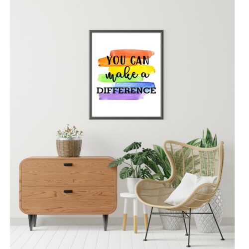 Motivational Quotes & Posters - Rainbow Themed | Made By Teachers