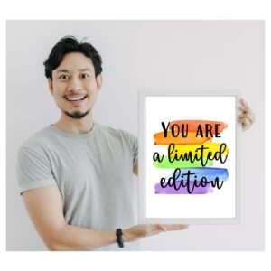 Motivational Quotes & Posters - Rainbow Themed | Made By Teachers
