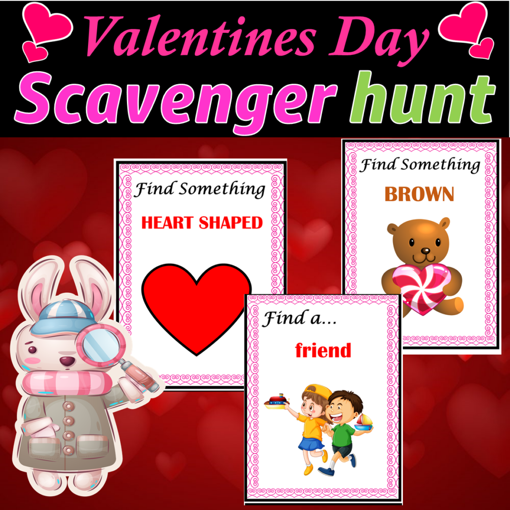 Valentines Day Activities - Scavenger Hunt | Made By Teachers