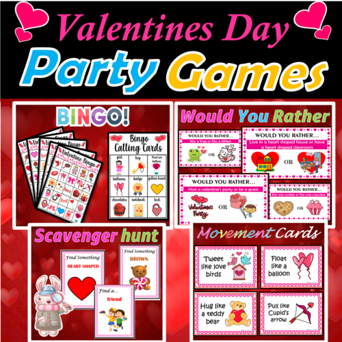 Valentines Day Party Games Activities - Made By Teachers