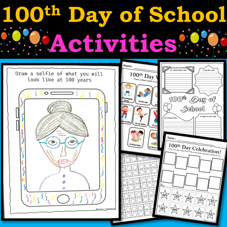 100th Day Of School Activities, Celebrations - Made By Teachers