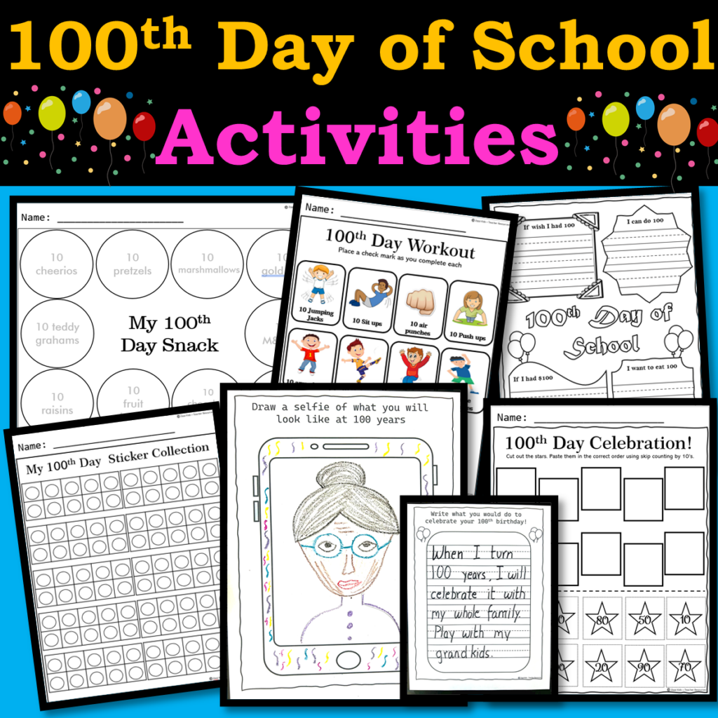 100th Day Of School Activities, Celebrations - Made By Teachers