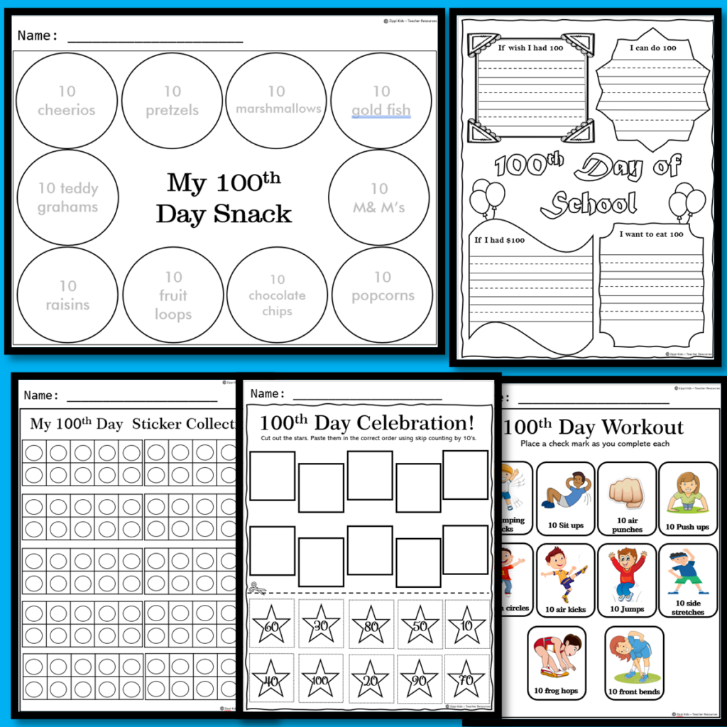 100th Day Of School Activities, Celebrations - Made By Teachers