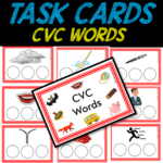 CVC Words TASK CARDS | Phonics | Easy PREP | Made By Teachers
