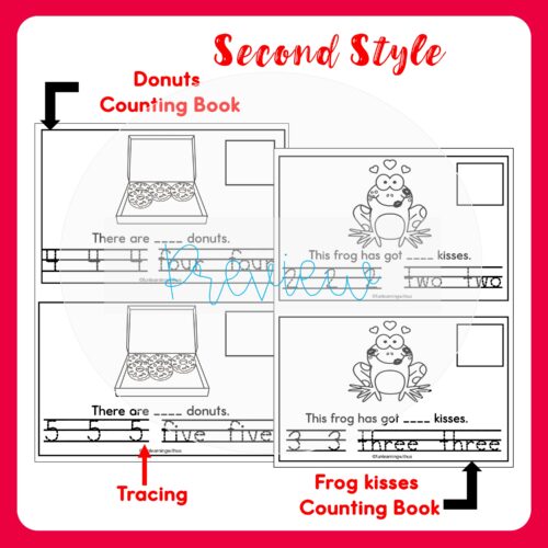 Valentine's Day Counting to 10 Adapted Book - Made By Teachers