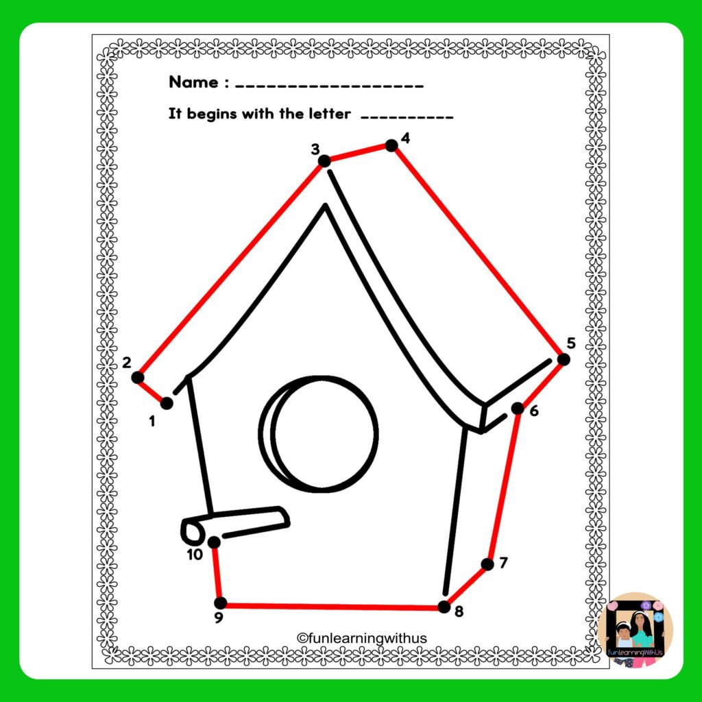 Spring Dot to Dot Counting to 30 | Made By Teachers