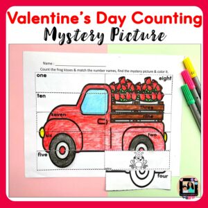 Valentine's Day Counting to 10 Activity - Made By Teachers