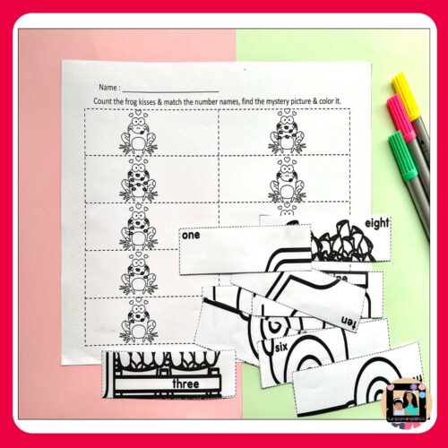 Valentine's Day Counting to 10 Activity | Made By Teachers