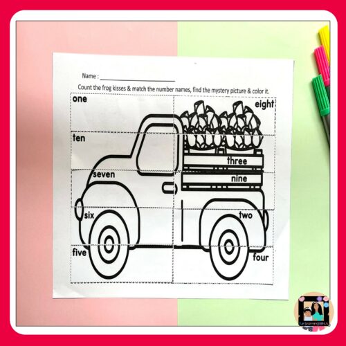 Valentine's Day Counting to 10 Activity | Made By Teachers