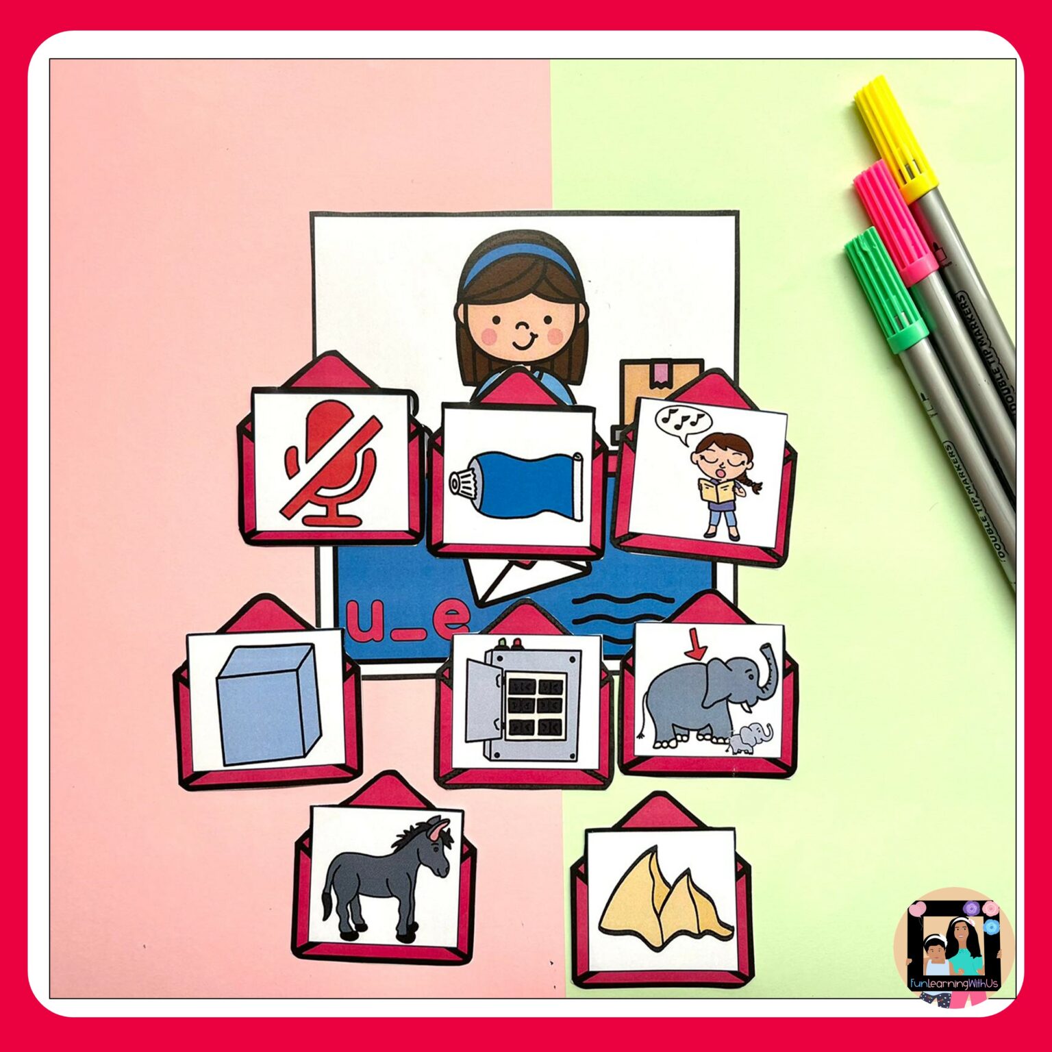 Valentine's Day CVCE activity - Silent E - Made By Teachers