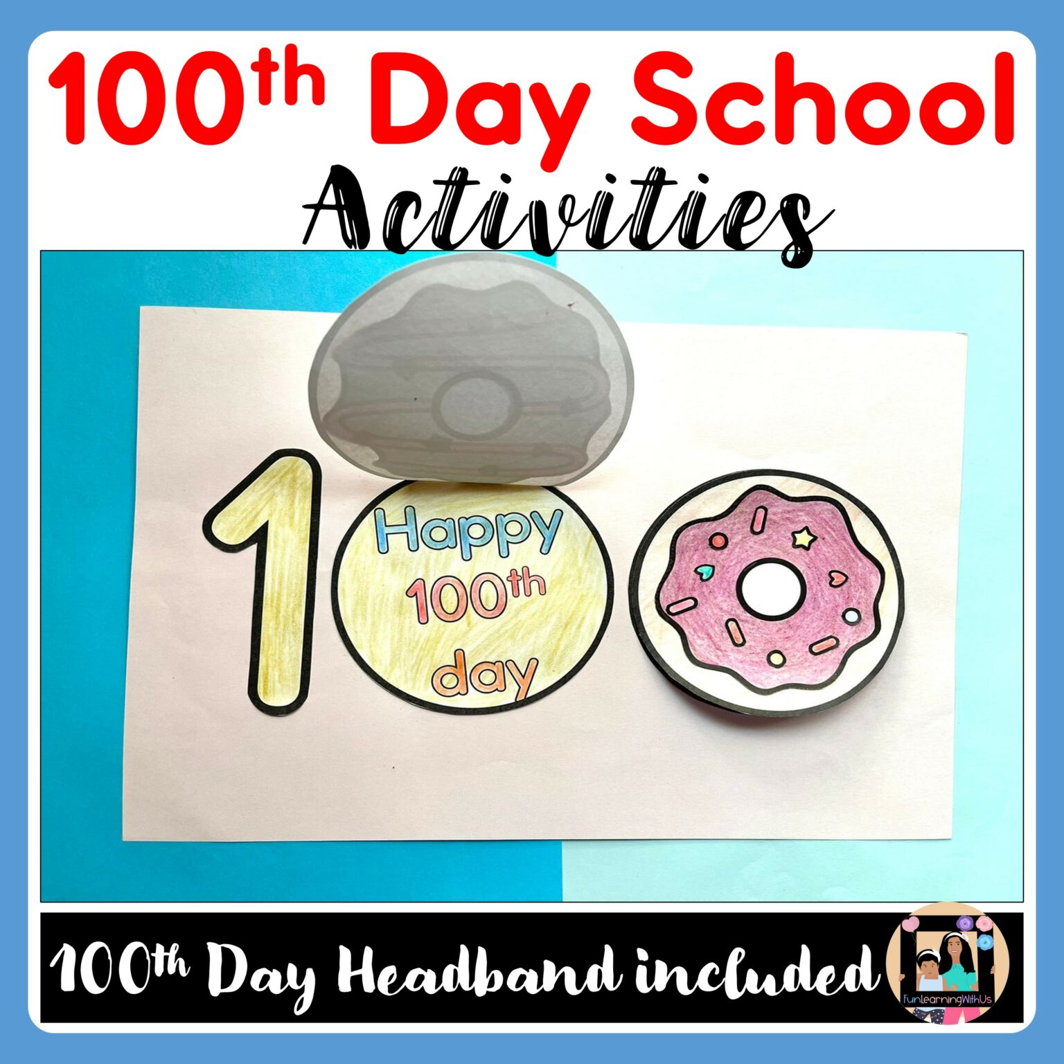 Dollar Deal-100th Day School Craftivity | Made By Teachers