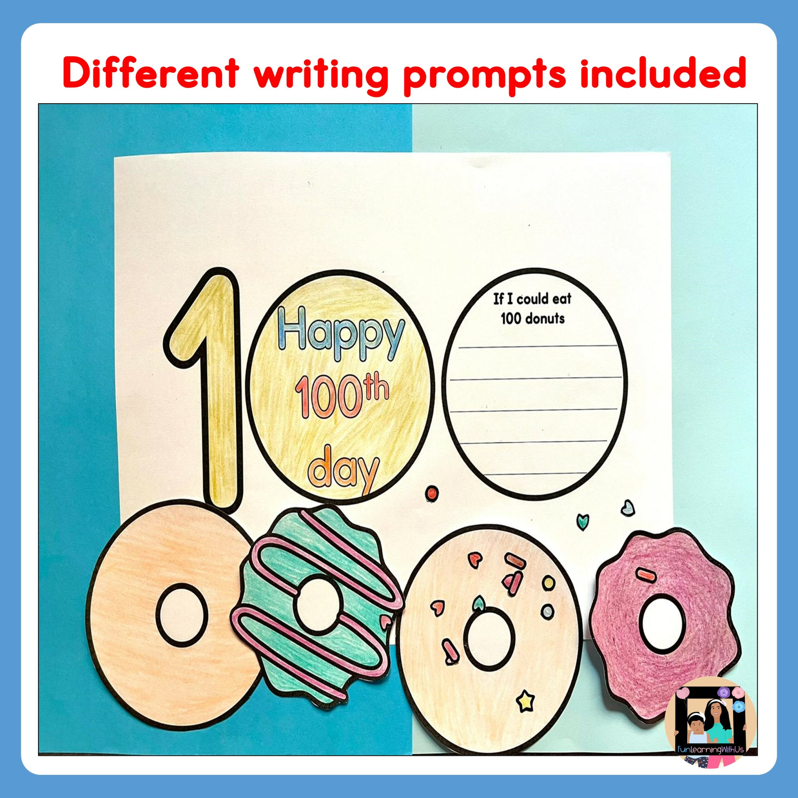 Dollar Deal-100th Day School Craftivity | Made By Teachers