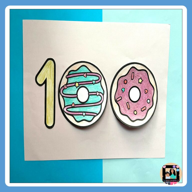 Dollar Deal-100th Day School Craftivity | Made By Teachers