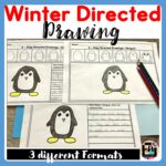 Winter Season Directed Drawing & Writing - Made By Teachers