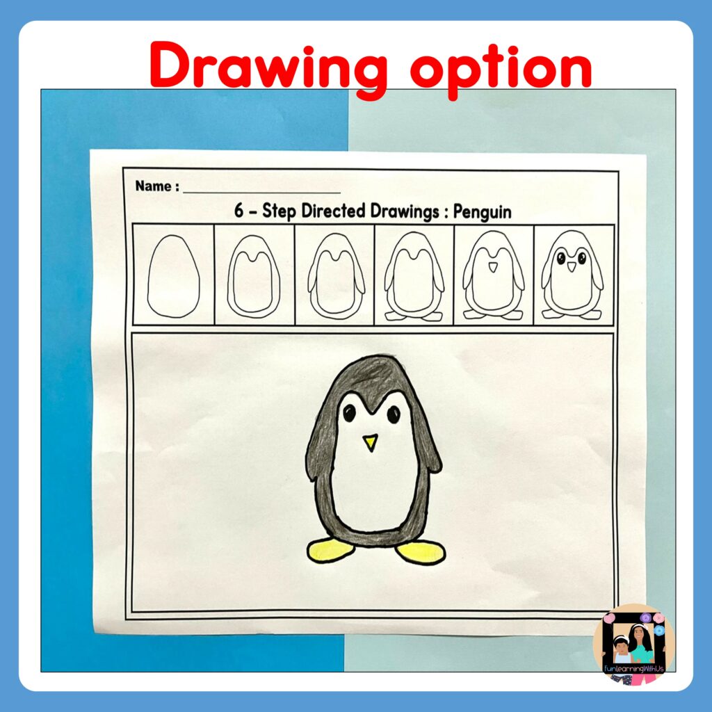 Winter Season Directed Drawing & Writing - Made By Teachers