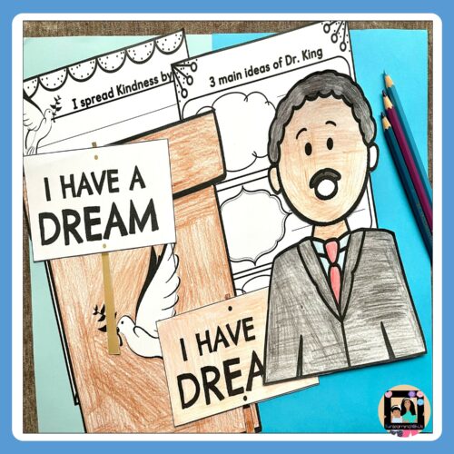 Dr. Martin Luther King Jr Craftivity | MLK Day - Made By Teachers