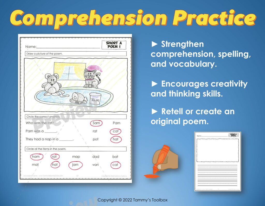 Decodable Poems and Worksheets with Digraphs | Made By Teachers
