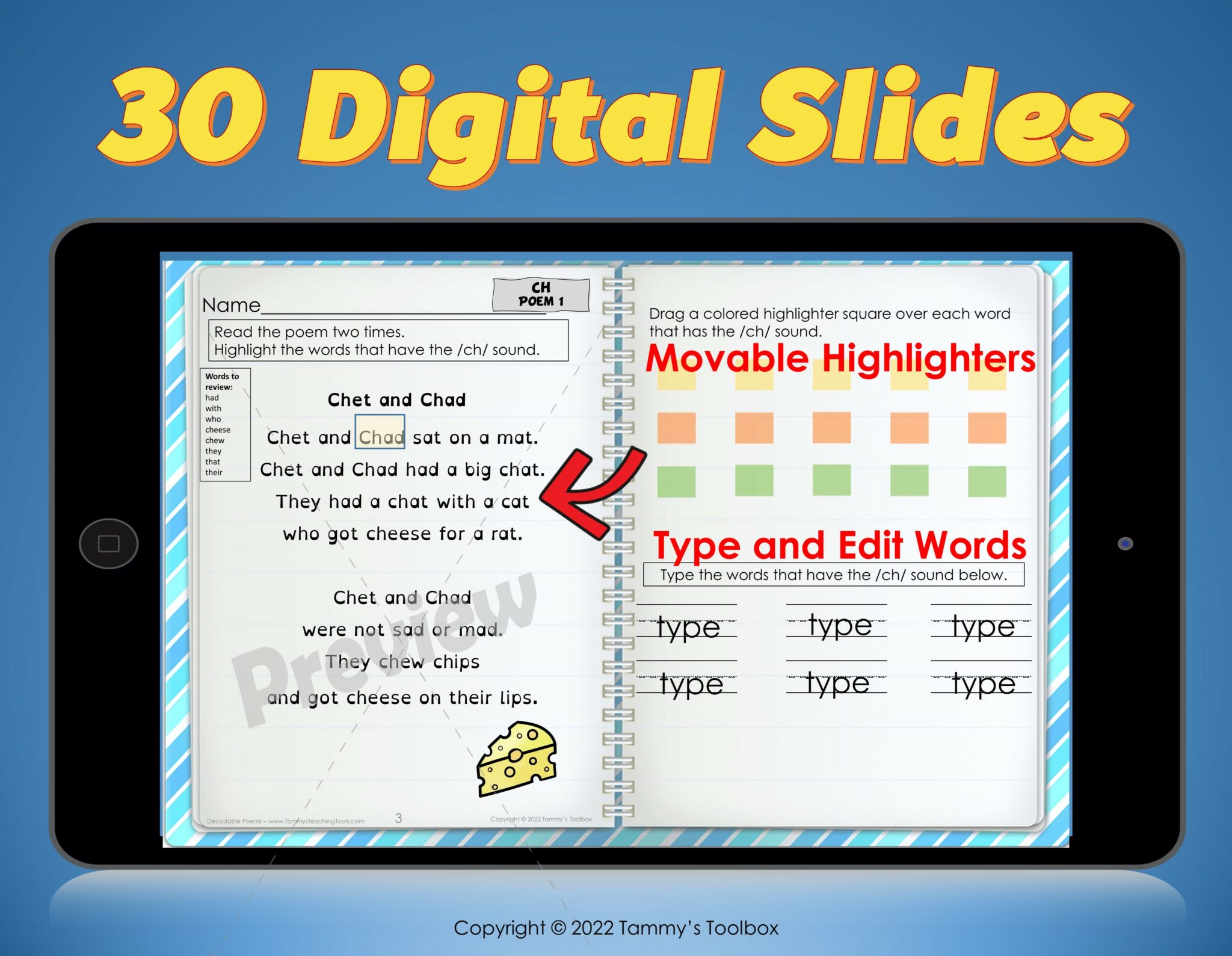 Decodable Poems and Worksheets with Digraphs - Made By Teachers