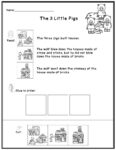 Fairy Tales Sequencing & Retell Worksheets SET 1 - Made By Teachers