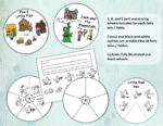 Fairy Tale Sequence Cards & Retell Wheels SET 1 - Made By Teachers