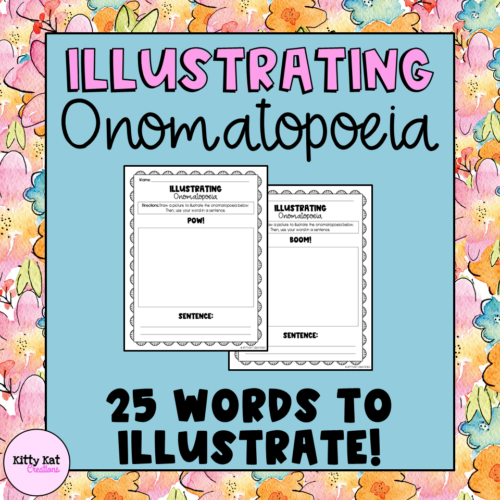 Onomatopoeia Illustrating Activity - Made By Teachers