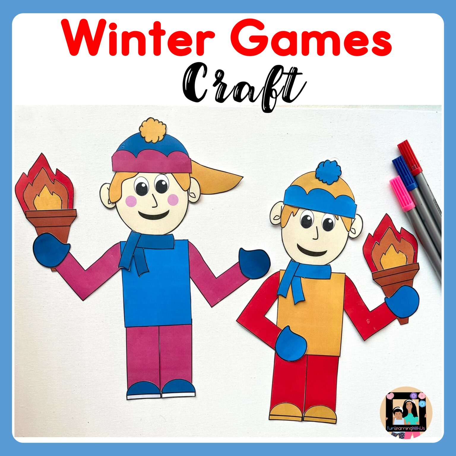 Winter Games 2022 Craft Activity - Made By Teachers