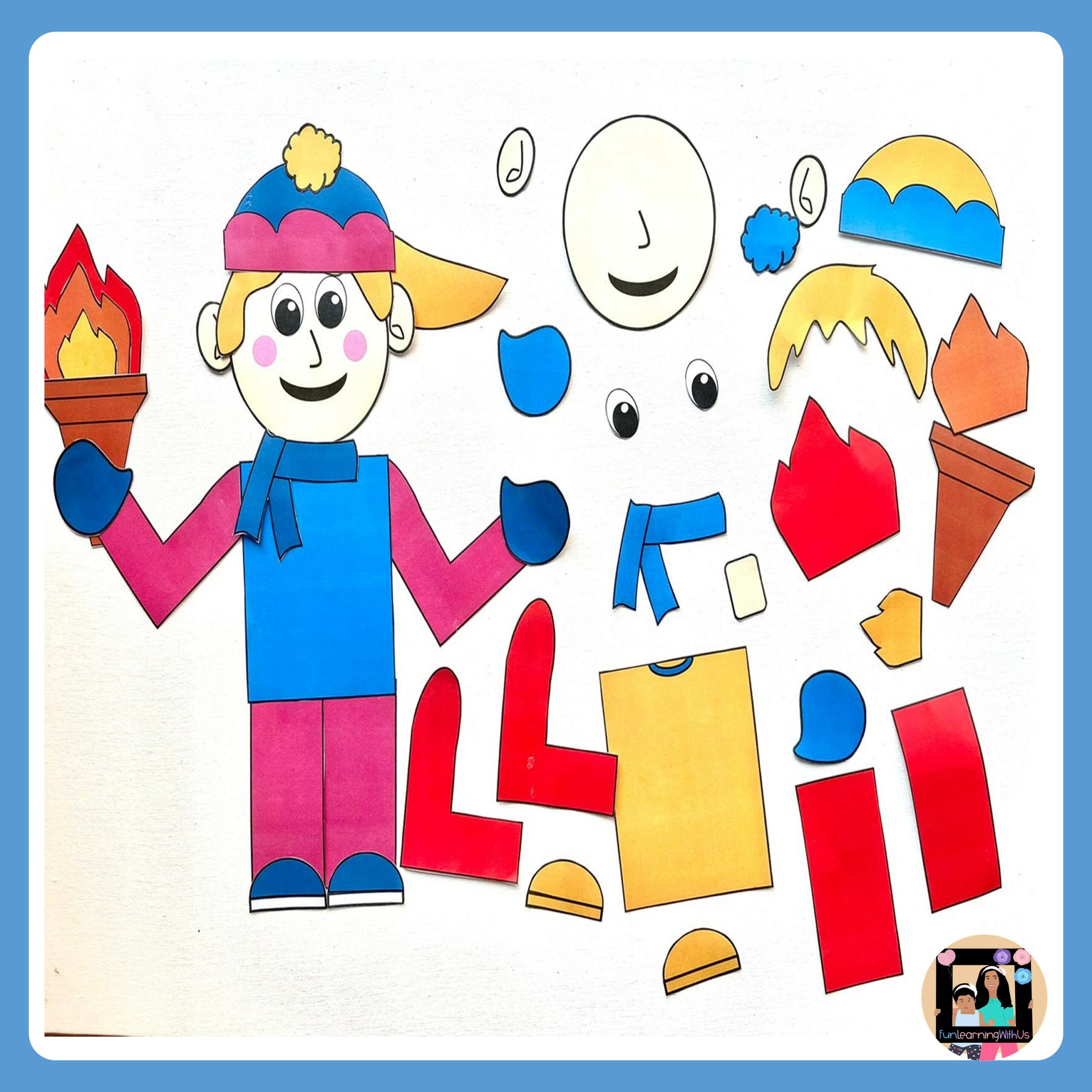 Winter Games 2022 Craft Activity | Made By Teachers