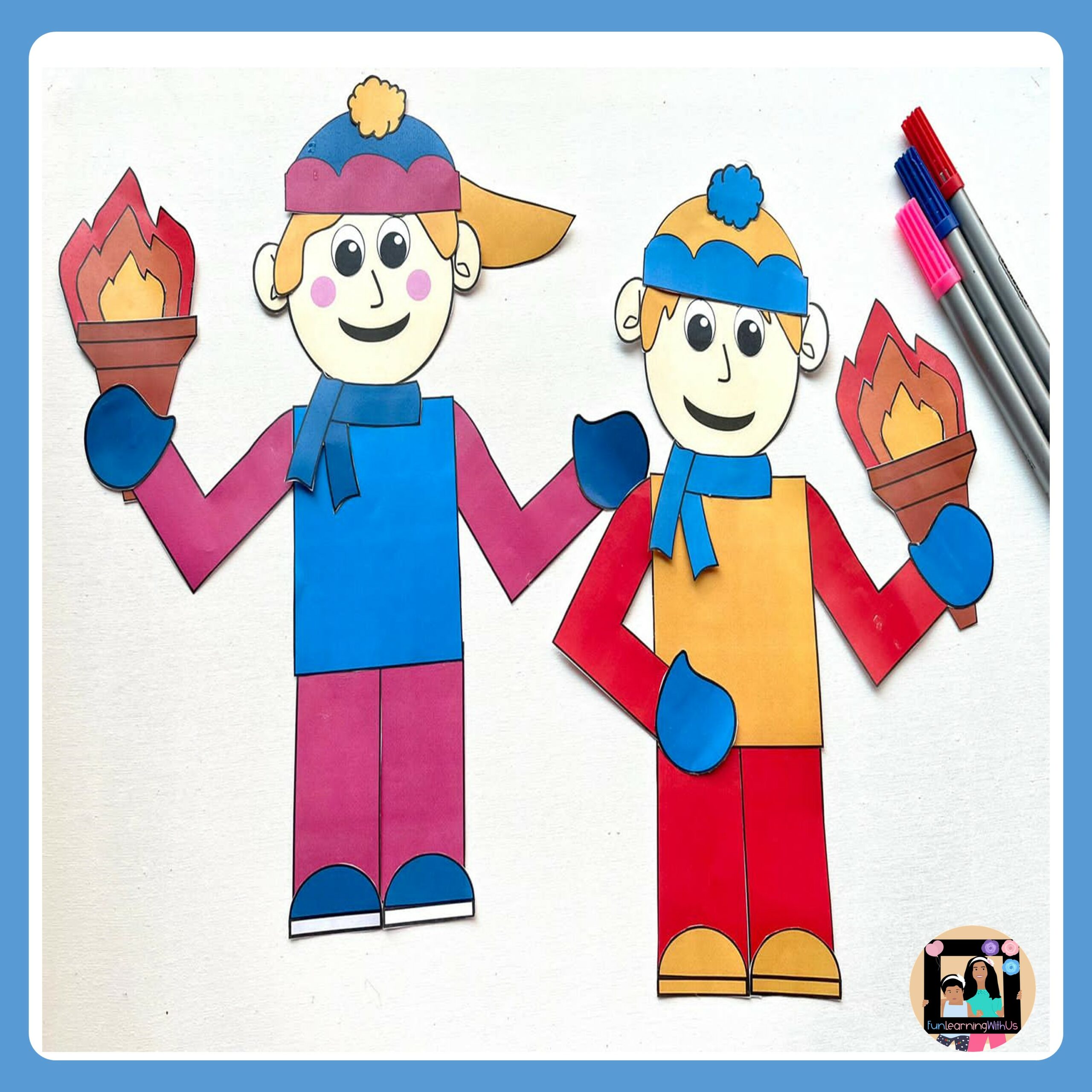 Winter Games 2022 Craft Activity | Made By Teachers