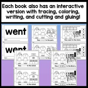 Sight Word Books {220 Books!} - Made By Teachers