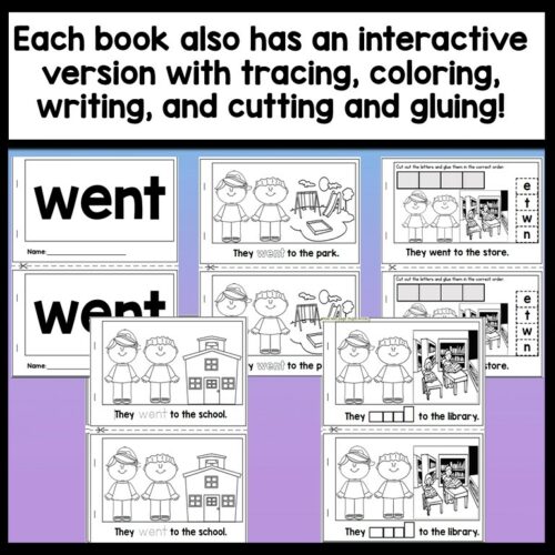 Sight Word Books {220 Books!} - Made By Teachers
