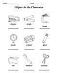 Spanish Worksheets Beginner Vocabulary Word Phrase | Made By Teachers