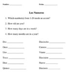 Spanish Worksheets Beginner Vocabulary Word Phrase - Made By Teachers