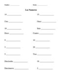 Spanish Worksheets Beginner Vocabulary Word Phrase - Made By Teachers