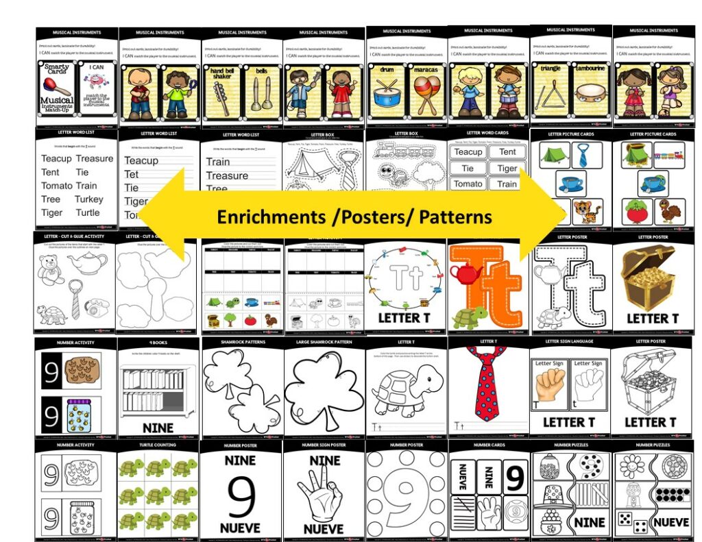 MARCH PRESCHOOL CURRICULUM MONTHLY LESSON PLANS - Made By Teachers