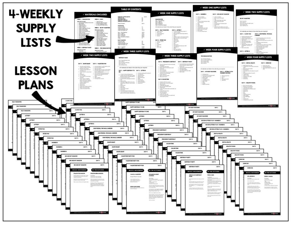 MARCH PRESCHOOL CURRICULUM MONTHLY LESSON PLANS | Made By Teachers