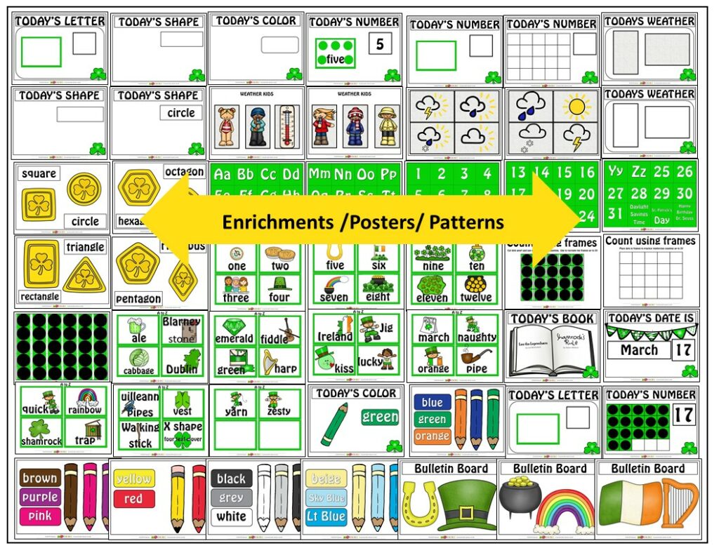 MARCH PRESCHOOL CURRICULUM MONTHLY LESSON PLANS - Made By Teachers