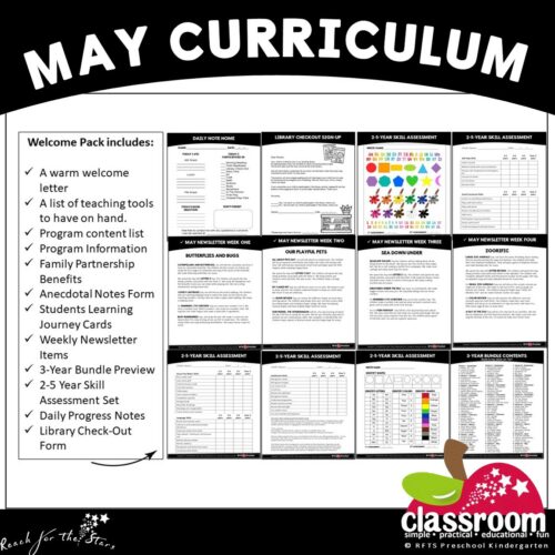 MAY PRESCHOOL CURRICULUM MONTHLY LESSON PLANS | Made By Teachers