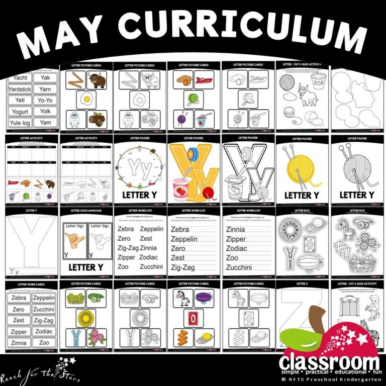 MAY PRESCHOOL CURRICULUM MONTHLY LESSON PLANS | Made By Teachers