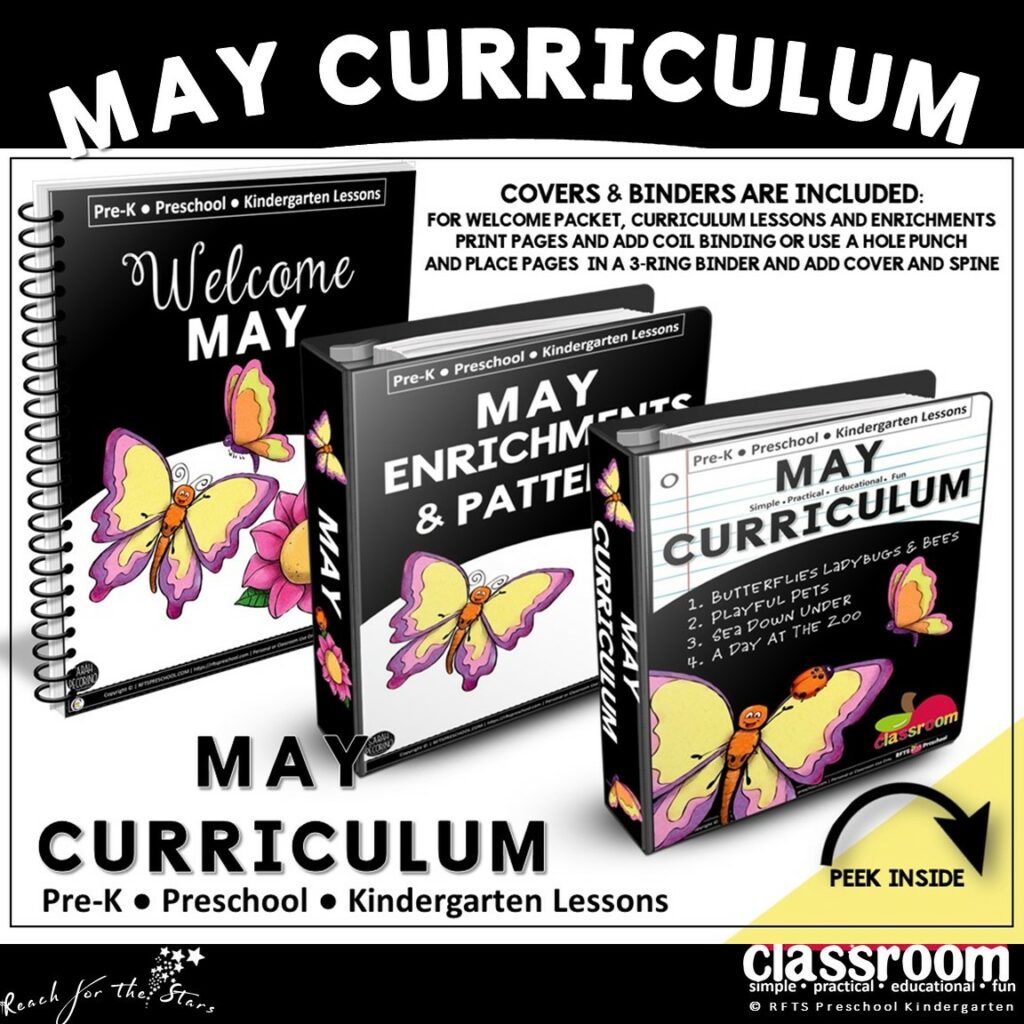 MAY PRESCHOOL CURRICULUM MONTHLY LESSON PLANS | Made By Teachers