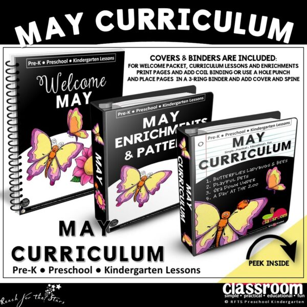 MAY PRESCHOOL CURRICULUM MONTHLY LESSON PLANS - Made By Teachers
