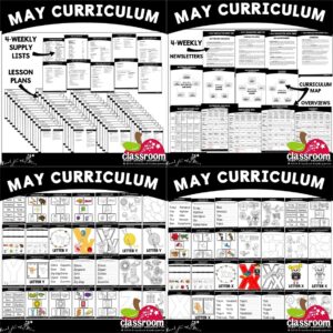 MAY PRESCHOOL CURRICULUM MONTHLY LESSON PLANS | Made By Teachers