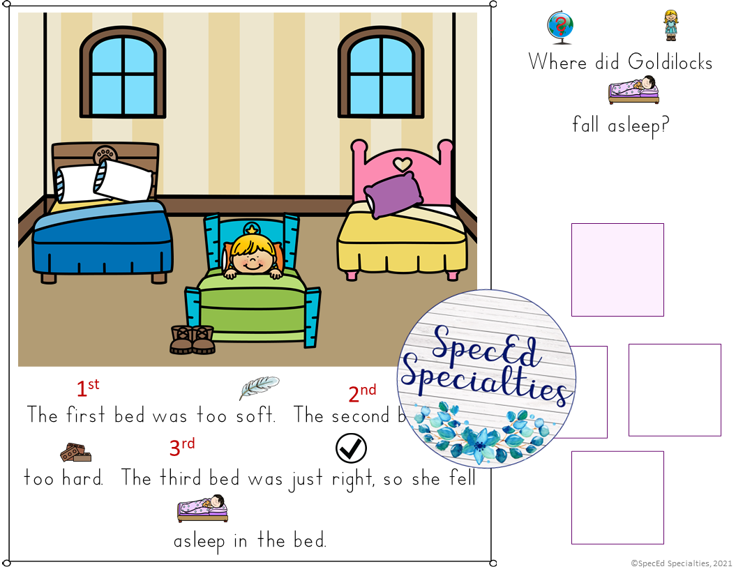 Fairy Tales Set 2 Reading Comprehension Level 2 | Made By Teachers
