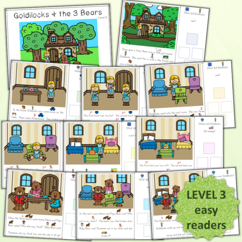Fairy Tales SET 2 Reading Comprehension BUNDLE - Made By Teachers