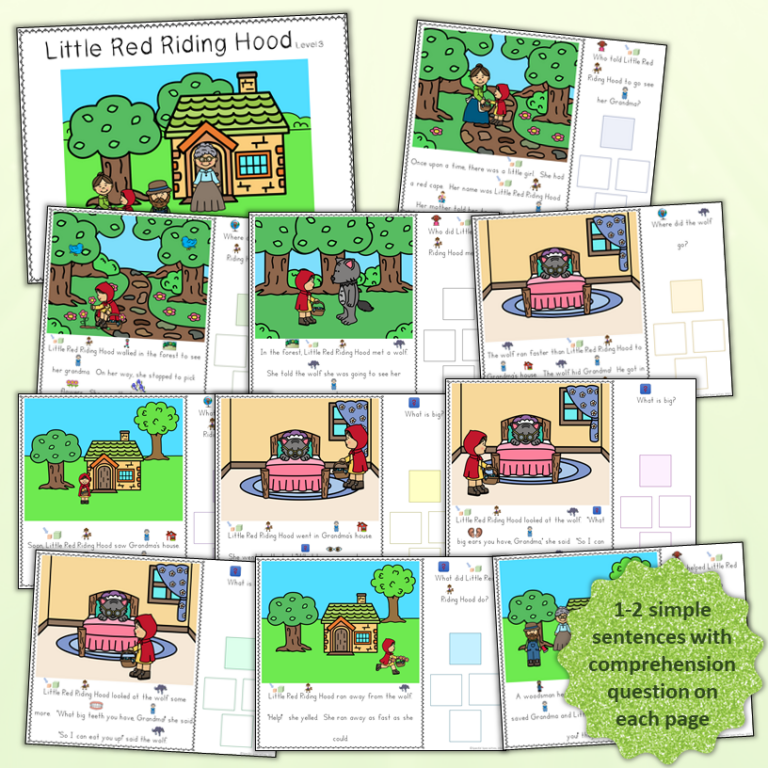 Fairy Tales SET 2 Reading Comprehension BUNDLE - Made By Teachers