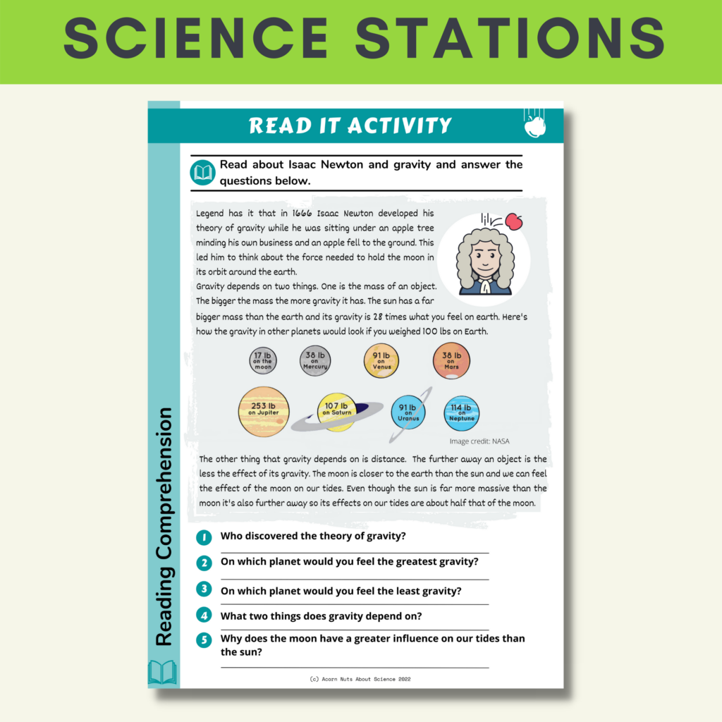 Gravity NGSS 5-PS2-1 - Made By Teachers