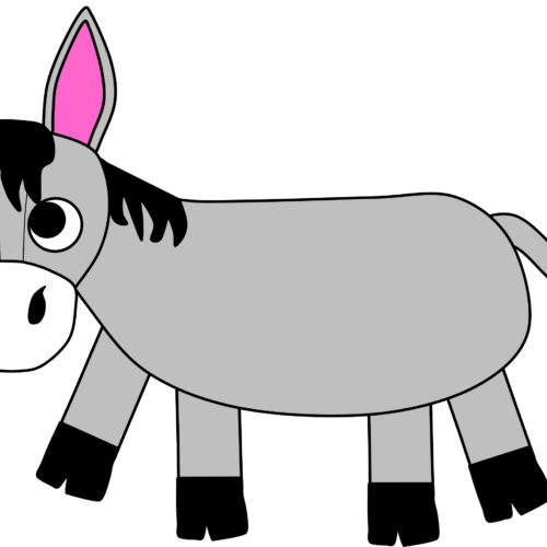 Donkey Craft and Donkey Headband | Made By Teachers